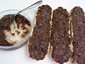 Black Bean French Bread Pizzas - Home Cooking Memories