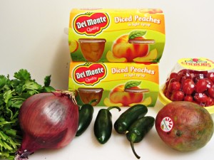 Fruit Cup Salsa (fruit salsa in individual cups) - Home Cooking Memories