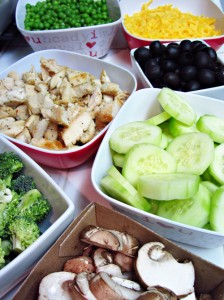 DIY Salad Bar at Home + The Odd Life of Timothy Green - Home Cooking ...