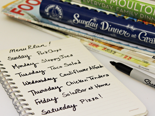 Meal Planning Tips - Home Cooking Memories