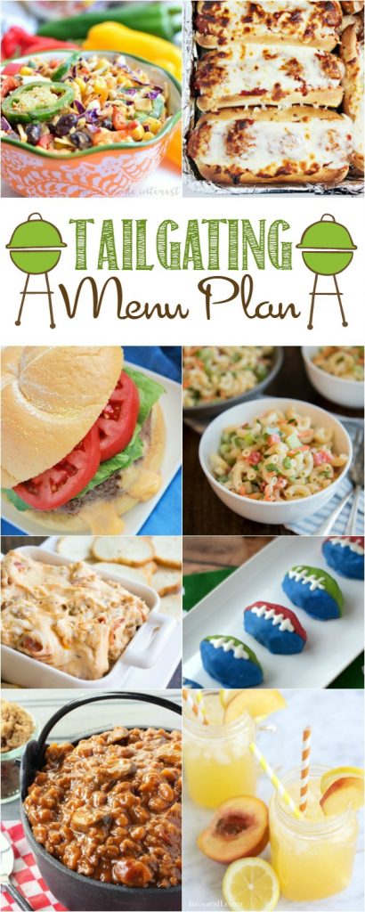 Football Tailgating Menu Plan Ideas - Home Cooking Memories