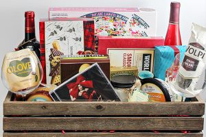 Girls Night Holiday Gift Basket Idea - Home Cooking Memories