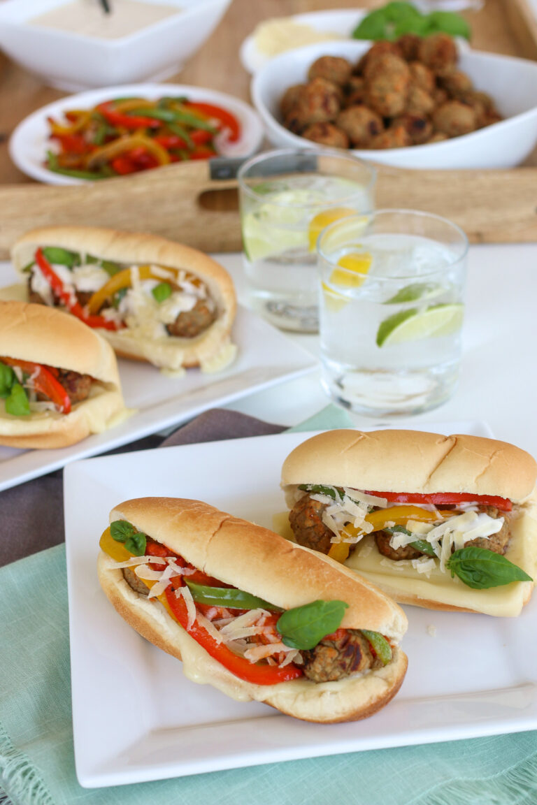 DIY Meatball Sub Bar - Home Cooking Memories