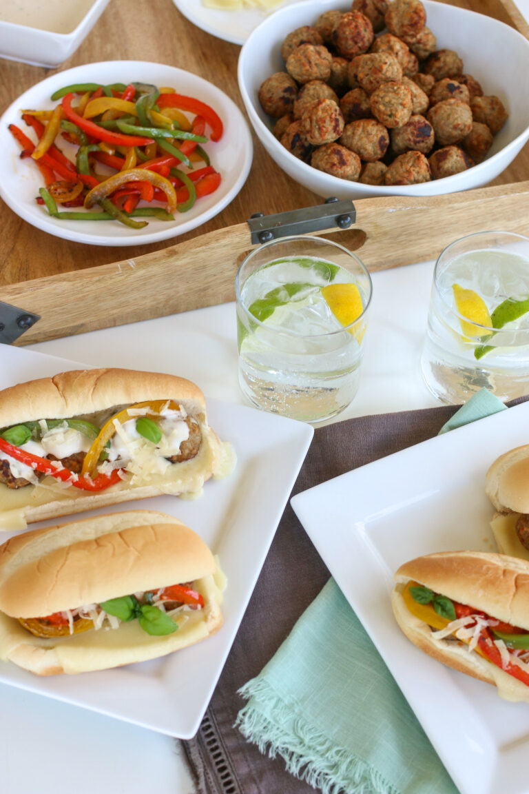 DIY Meatball Sub Bar - Home Cooking Memories
