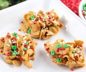 No-Bake Butterscotch Cornflake Cookies Recipe - Home Cooking Memories