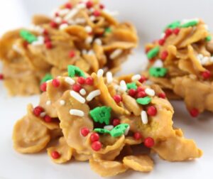 No-Bake Butterscotch Cornflake Cookies Recipe - Home Cooking Memories